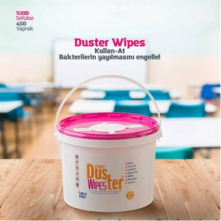 ONLY DUSTER WIPES HİJYENİK ISLAK TEMİZLİK BEZİ | 450 YAPRAK | HYGIENIC ...
